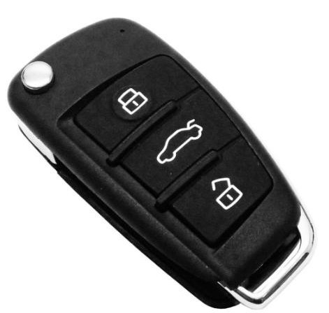 Boutique das Chaves - Chave canivete Audi Q3 apos 2015